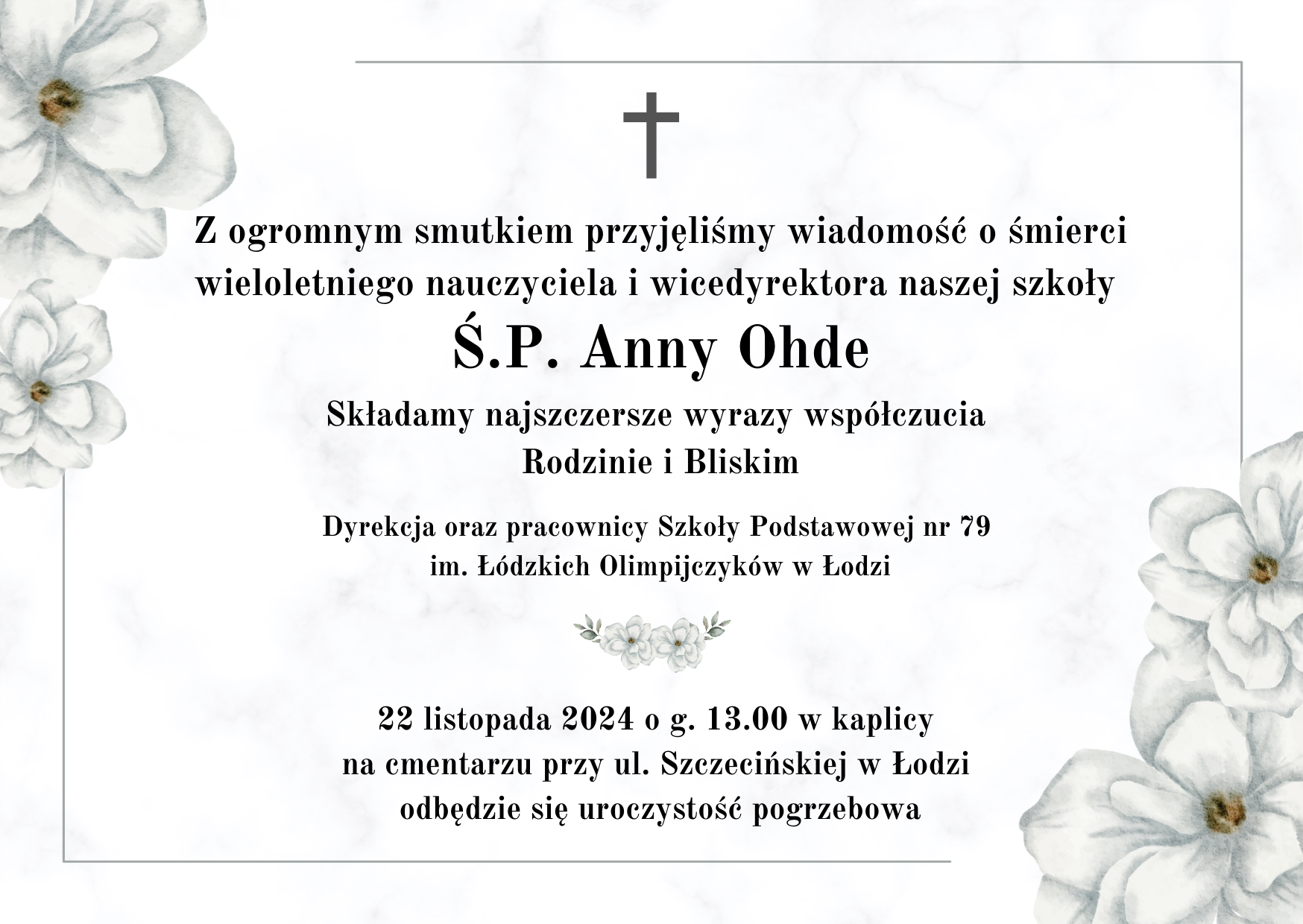 Aktualności - Szkoła Podstawowa nr 79 w Łodzi im. Łódzkich Olimpijczyków